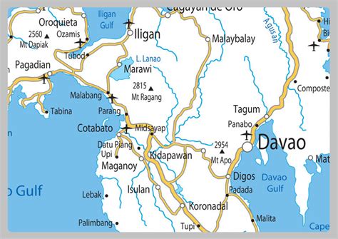 Philippines Road Map I Love Maps