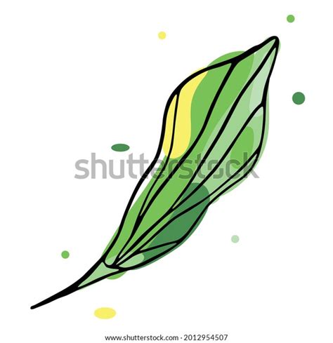 Isolated Sketch Tree Leaves Vector Illustration Stock Vector Royalty Free 2012954507