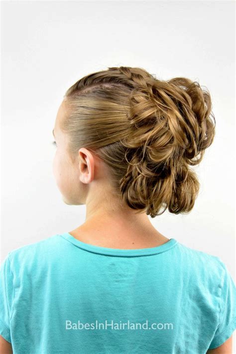 Dutch Braid Messy Bun Fauxhawk Babes In Hairland