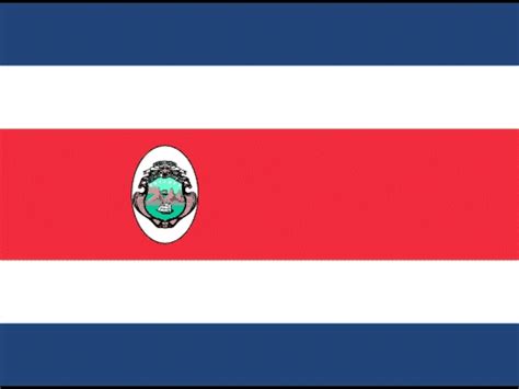 Printable Costa Rica Flag Printable Free Templates
