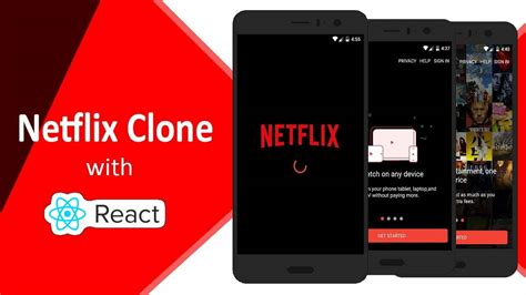 react native netflix clone