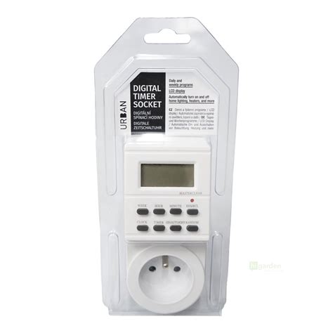 Urban Digital Timer Socket Digital Switching Clock Higarden Eu
