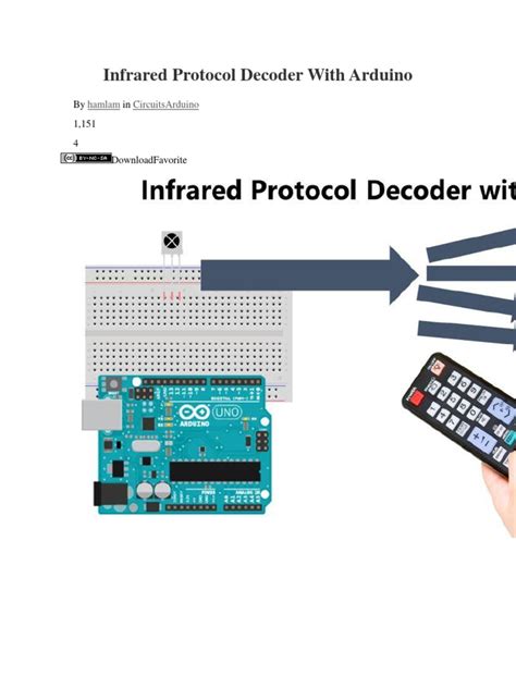 Infrared Protocol Decoder With Arduino Pdf Infrared Electronics