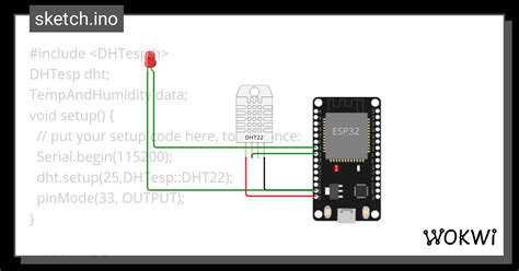 Dht Sensor Wokwi Esp32 Stm32 Arduino Simulator