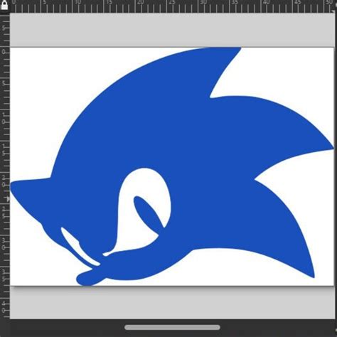 Sonic Head Etsy