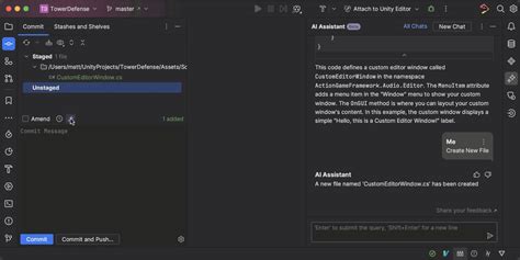JetBrains Rider On Twitter The New AI Assistant In Rider Can Write Commit Messages For You