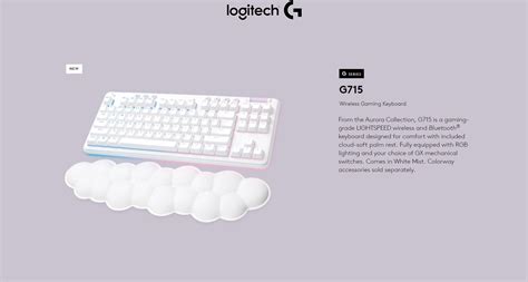Logitech G715 Wireless Gaming Keyboard Shopee Malaysia