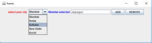 Java Swing JComboBox With Examples GeeksforGeeks