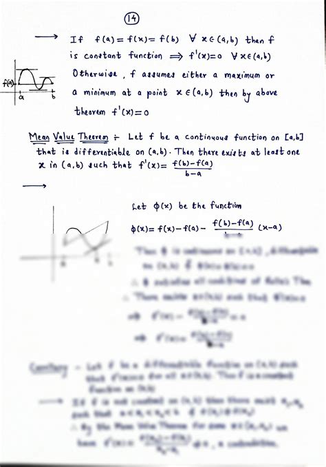SOLUTION Calculus Mean Value Therom All Example On It With Solution And Rule Of It Studypool