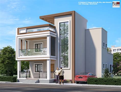 Er Shubham Ravindra Thakare Next Exterior 3d Visualisation Project