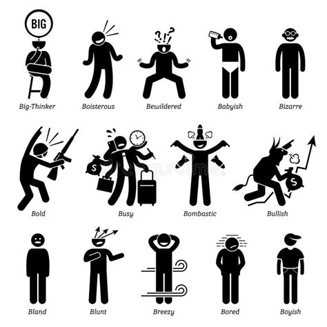 Neutral Personality Traits Stock Illustrations Neutral Personality Traits Stock