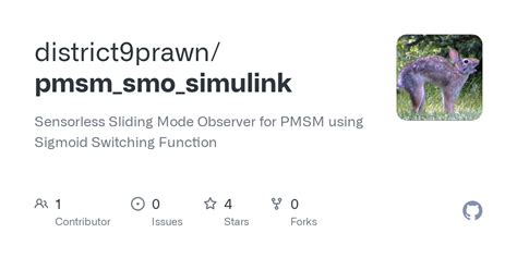 github district9prawn pmsm smo simulink sensorless sliding mode