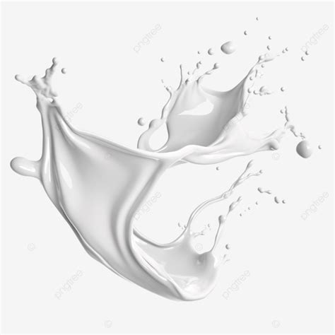 우유 밝아진 격리 된 3d 렌더링 그림 우유 튀김 하락 Png 일러스트 및 이미지 에 대한 무료 다운로드 Pngtree