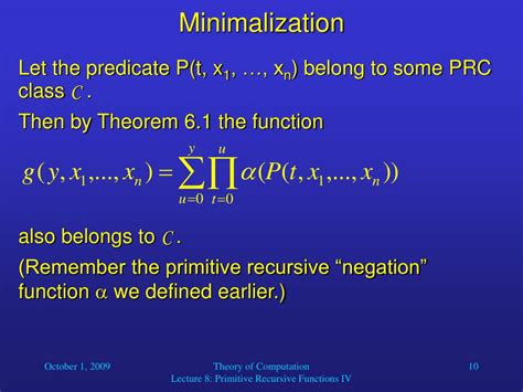 Ppt Primitive Recursive Predicates Powerpoint Presentation Free