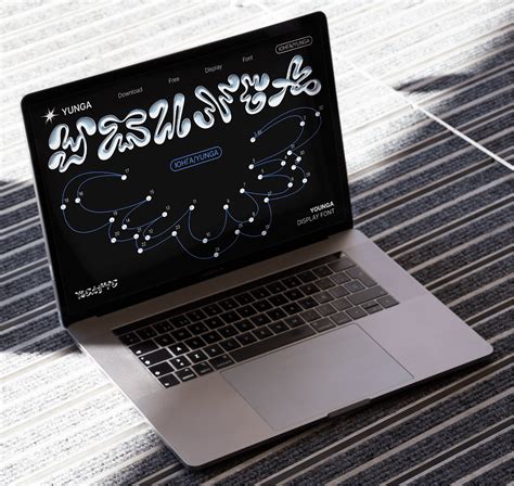 Yunga [free Font] Behance