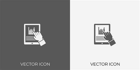 모바일 소프트웨어 및 응용 프로그램에 대한 태블릿 폰에 시장 상태의 빛과 어두운 회색 아이콘 10 개념에 대한 스톡 벡터 아트 및 기타 이미지 Istock