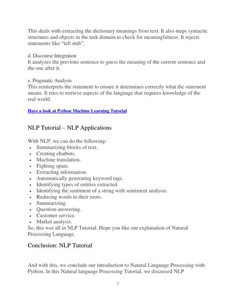 ppt nlp tutorial ai with python natural language processing powerpoint presentation id 8097853