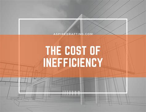 The Cost Of Inefficiency