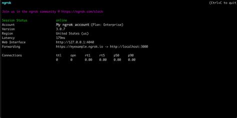 Whatsapp Webhooks Ngrok Documentation