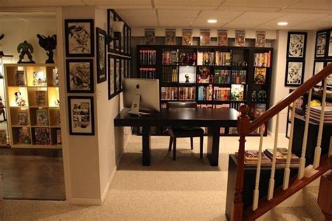 Pin By Katherine Seers On Geek Space Game Room Basement Home Room