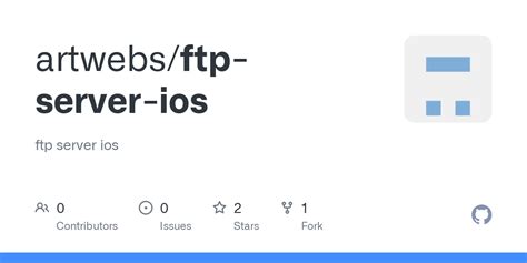 Github Artwebsftp Server Ios Ftp Server Ios