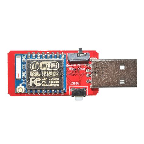 Usb To Esp8266 Esp07 Esp07 Serial Wifi Transceiver Module Builtin