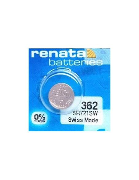 Renata battery 362 / 361 SR721SW - Batteries - Baterija.lt