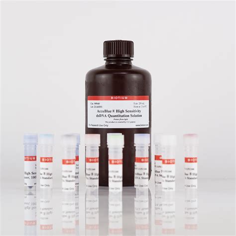 Accublue® High Sensitivity Dsdna Quantitation Kit With Dna Standards Biotium