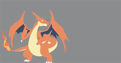 Pokemon Fire Type Starters As Minimalist Wallpapers Album On Imgur