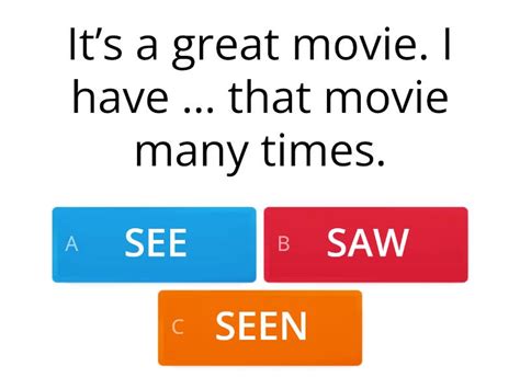 PRESENT PERFECT Cuestionario