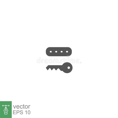 Software Authentication Password Stock Illustrations 2208 Software Authentication Password