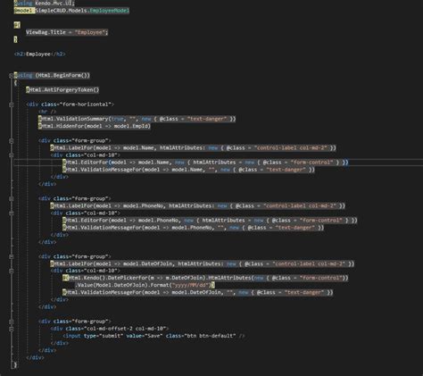 Crud And Unit Test Using Aspnet Mvc Envitics Solutions Pvt Ltd