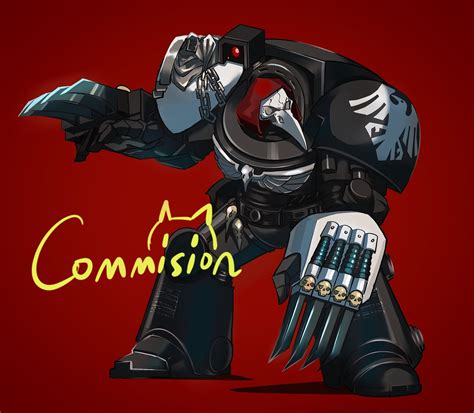 Terminator Squad Raven Guard Space Marine Adeptus Astartes