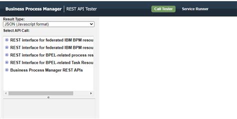 ibm bpm — invoking internal rest apis using external services