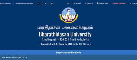 Bharathidasan University Syllabus 2024 Download Pdf Getmyuni