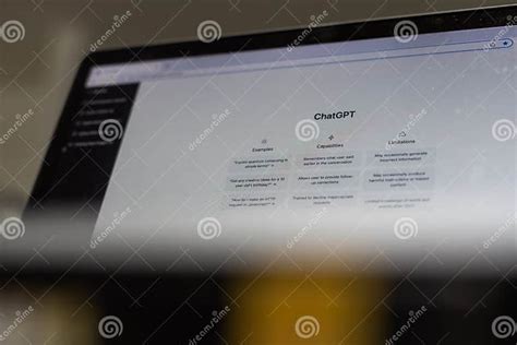 Chatgpt Chat Bot Screen Seen On Smartphone And Laptop Display With Chat