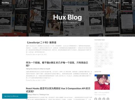 By Huxpro A Jekyll Template Built At Lightspeed