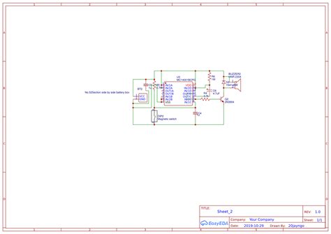 Security Alarm Circuit Oshwlab