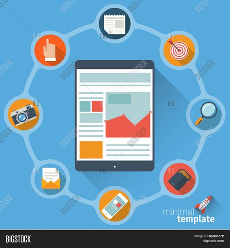 Vector Flat Design Vector Photo Free Trial Bigstock