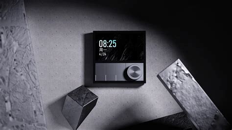 开关设计，产品设计，工业设计，智能家居，iot，物联网，旋钮开关，产品渲染， 花瓣网