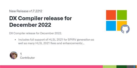 Microsoft Provides The Directx Shader Compiler Binaries For Linux Rvulkan
