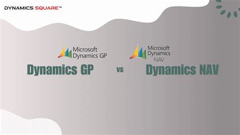 Dynamics GP Vs NAV Microsoft ERP Comparison