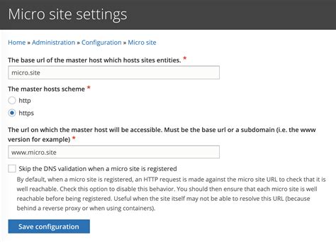 Configuration Micro Site Drupal Wiki Guide On Drupal Org