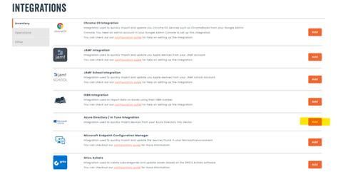 Integration Guide With Intune Knowledgebase