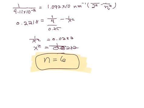 Solved A Hydrogen Atom In An Excited State With N 2 Emits A Photon