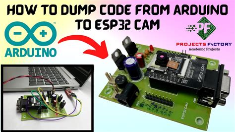 How To Dump Code From Arduino To Esp32 Cam Youtube