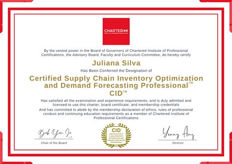 Certified Supply Chain Inventory Optimization And Demand Forecasting