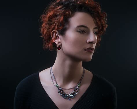 Striking Both The Model And The Ayala Bar Necklace Bar Necklace