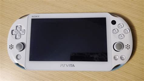 Ps Vita Light Blue White Pch 2000 Za14 Console Only Psv Slim [h