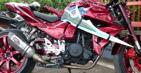 MOTOR KU Modifikasi Extrim Yamaha Byson